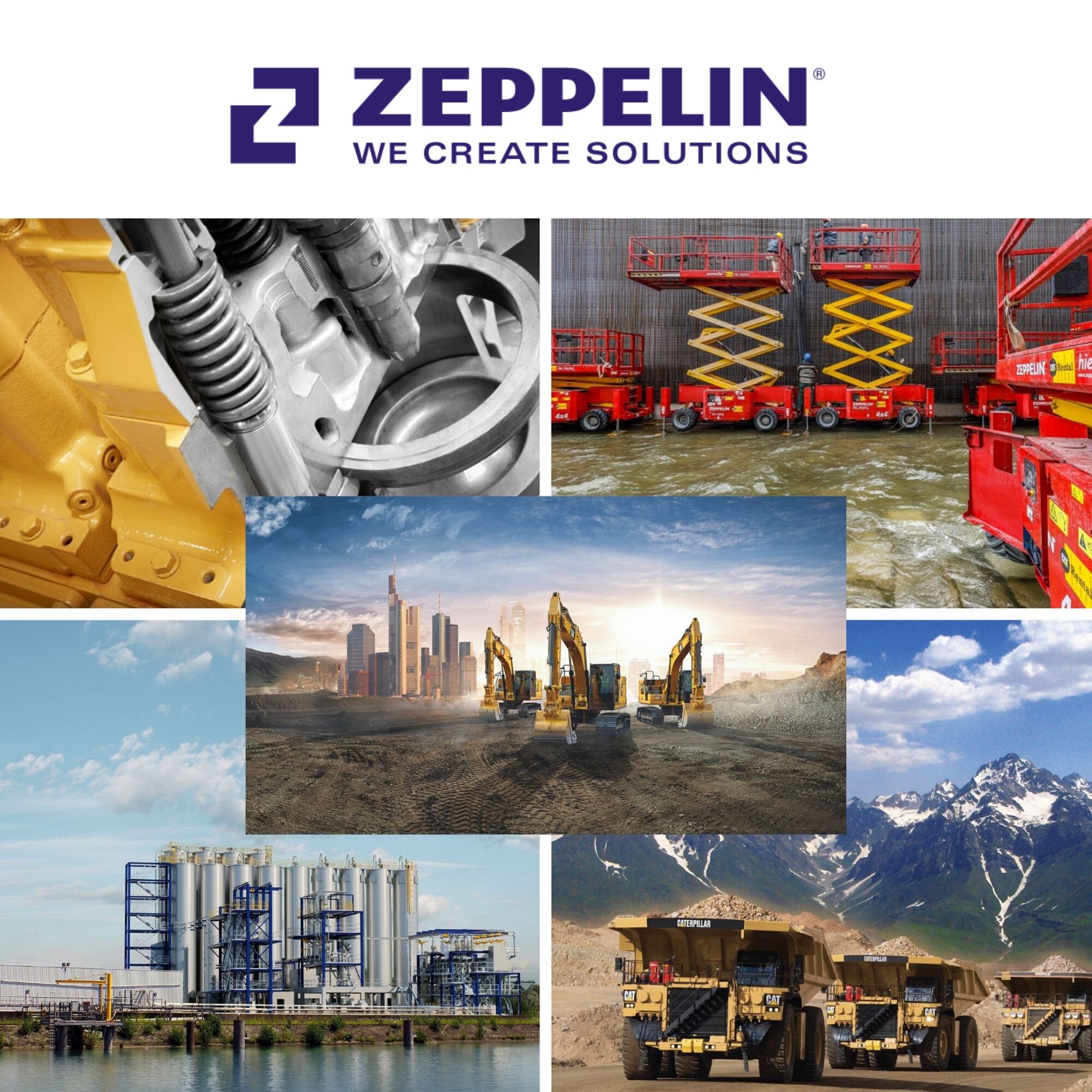 WE create solutions – 70 years of Zeppelin